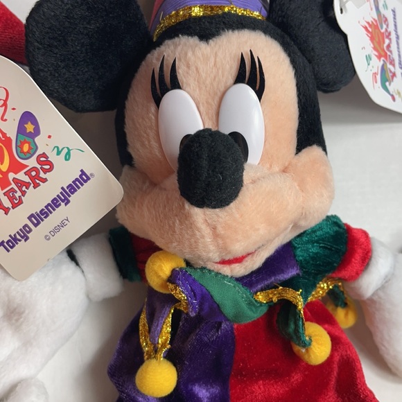 Disney | Other | Disneyland Tokyo Jester Mickey And Minnie Mouse ...